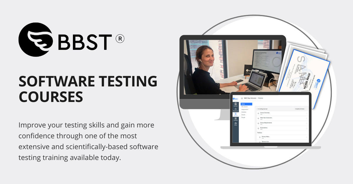 BBST® By Cem Kaner - Black Box Software Testing Courses Online BBST® By Cem Kaner - Black Box Software Testing Courses Online